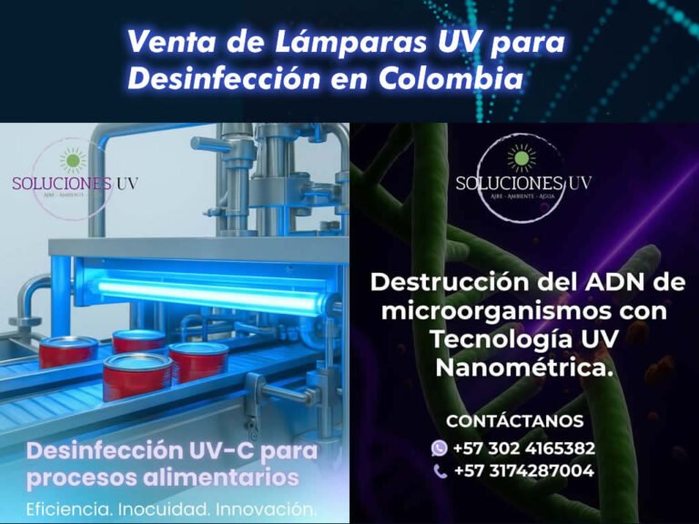 Venta de Lámparas UV para Desinfección en Colombia - Soluciones UV Luz ...